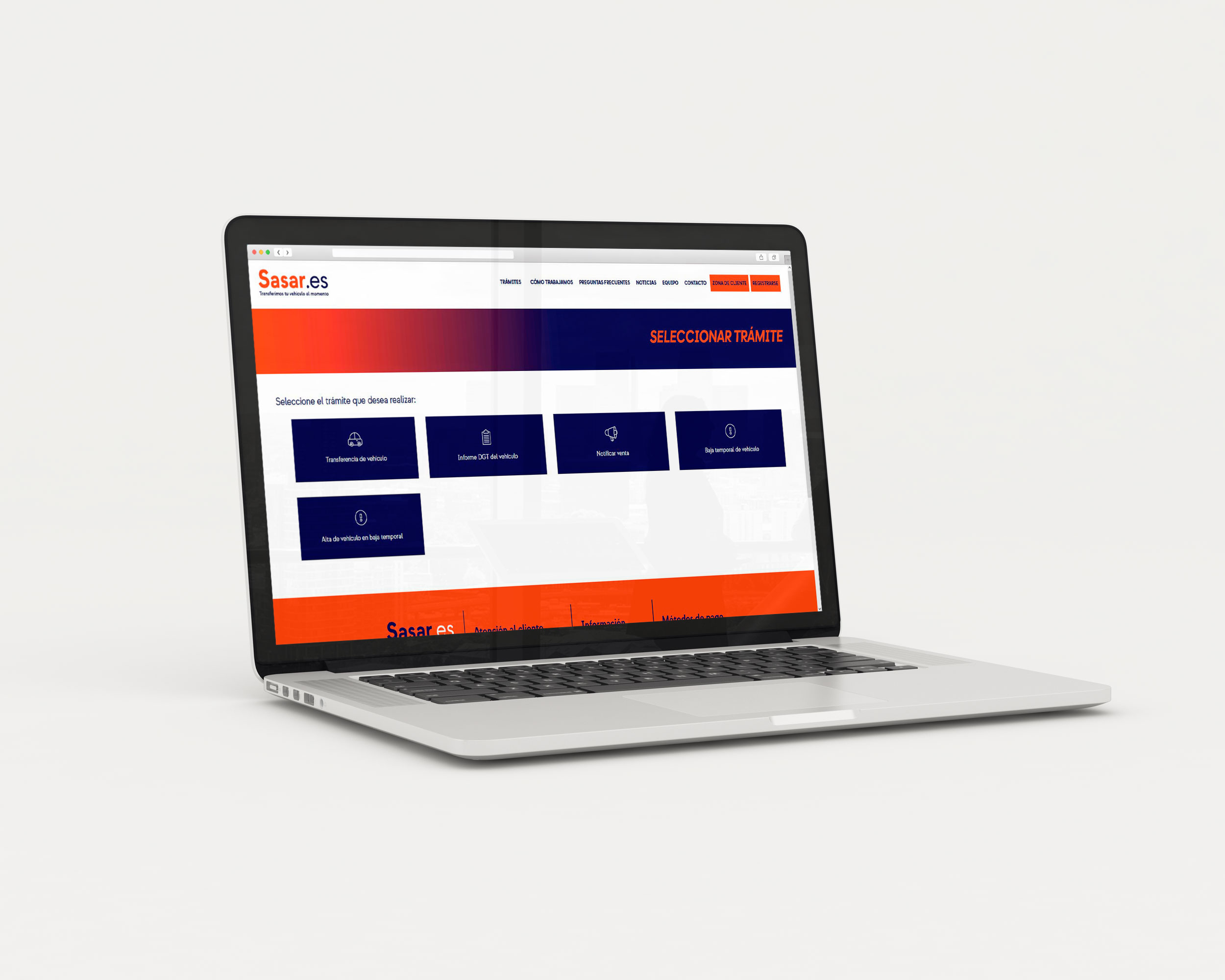 Diseño de Aplicación de Gestión para Sasar | Inicionet