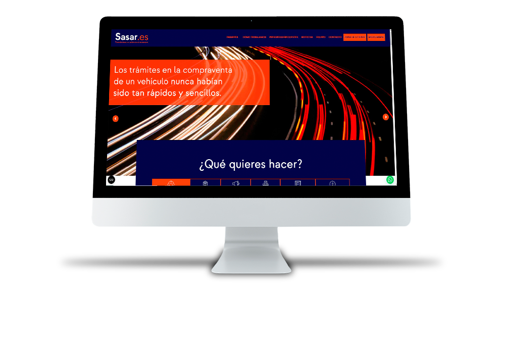 Diseño Web de Sasar | Inicionet